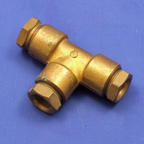CA160d: compression Tee 3/8 pipe - Fittings - Taps, Pipe and Fittings ...