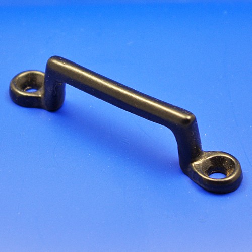 Staple-blk: footman loop staple, black - General - Coachfittings and ...