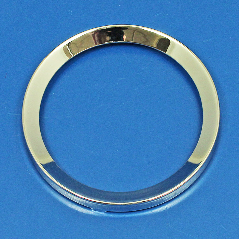 80INSTHALFV: 80mm Smiths Gauge Chrome Rim - Half V - Gauge Rims, Seals ...