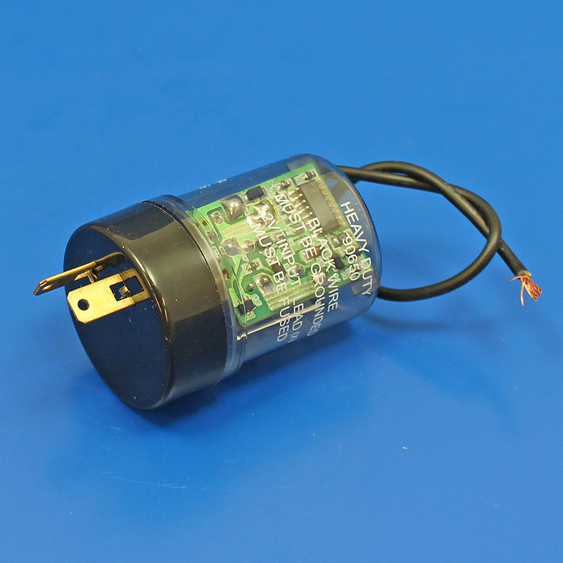 LEDFLASH2: 12V LED Flasher Relay - 2 pin with reverse polarity base and ...