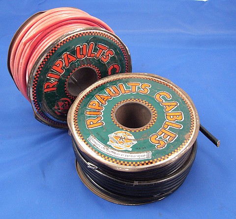 610CR: cotton braid cable 60 amp - 30 metre roll - Cotton Braid - Cable ...