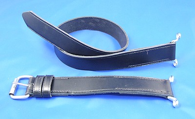 427-2: leather bonnet strap - 2 part - Leather Strap - Accessories ...