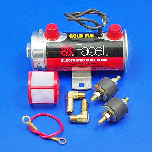 1337-CC8: Facet fuel pump - 12 volt - competition 8mm union - Fuel ...