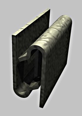 824: panel clip - Clips - Upholstery and Trimmings - Vintage Car Parts