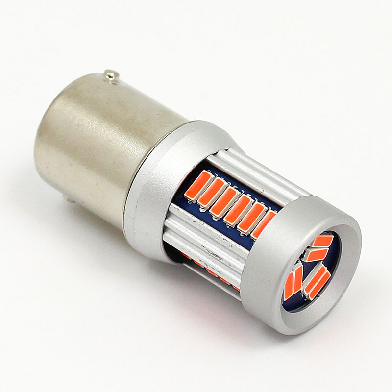 B382LEDR: Red 12V LED Warning lamp - SCC BA15S base - LED Warning ...