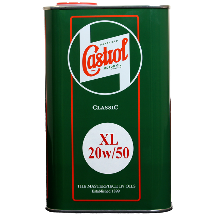 XL20W/50-L: Castrol CLASSIC XL20w/50 - 1 Litre - Oils, Greases and ...
