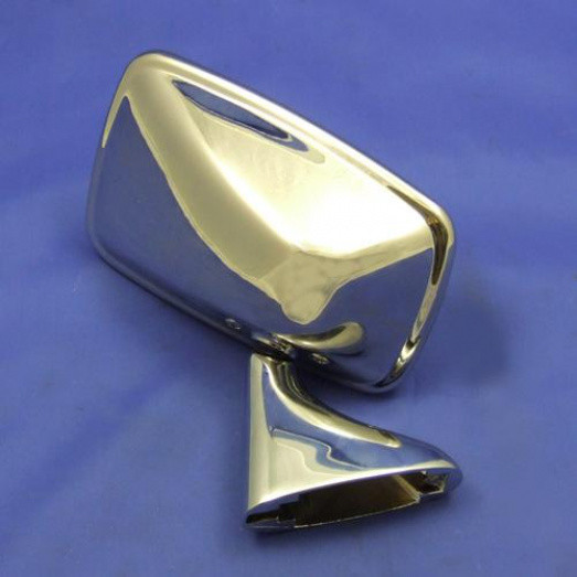 Passenger Side Mirror Pair Of Chrome Outside Door Mirrors With LED Turn ...
